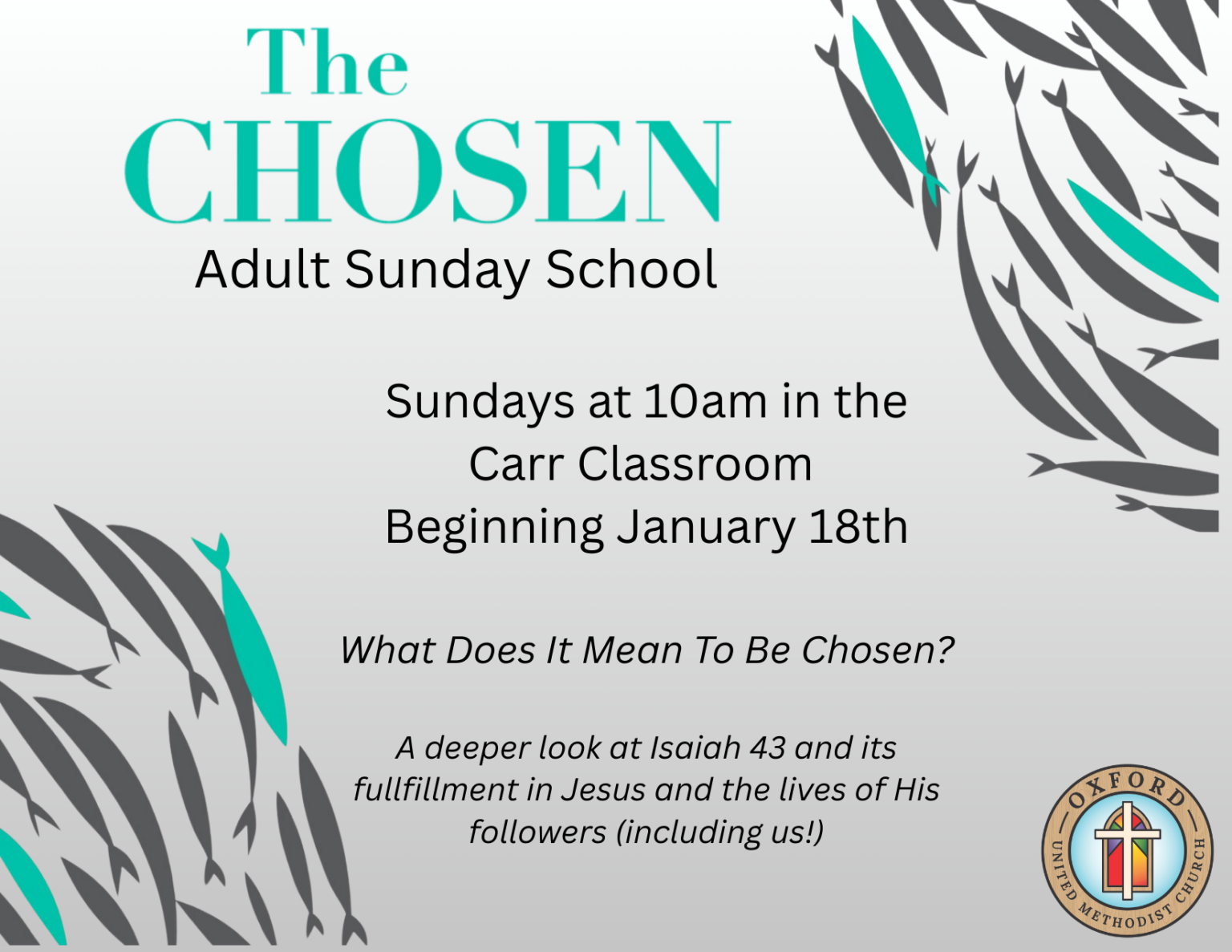Sunday School Classes - Oxford United Methodist Church